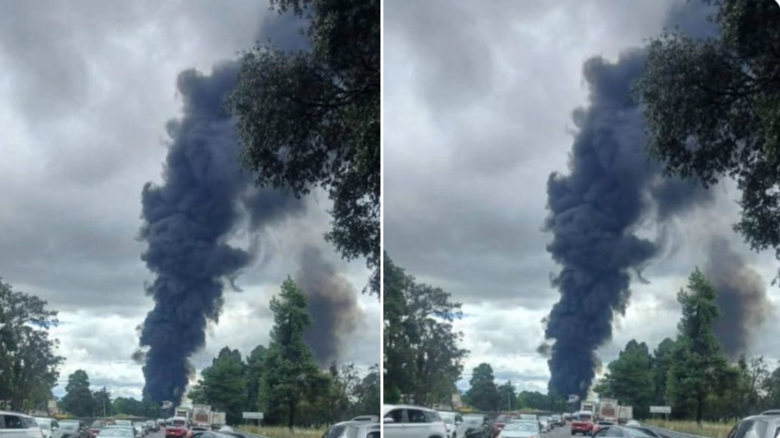 Explota Pipa con Diésel Tras Volcadura en Autopista México-Puebla Hoy 11 de Octubre 2025 | N+